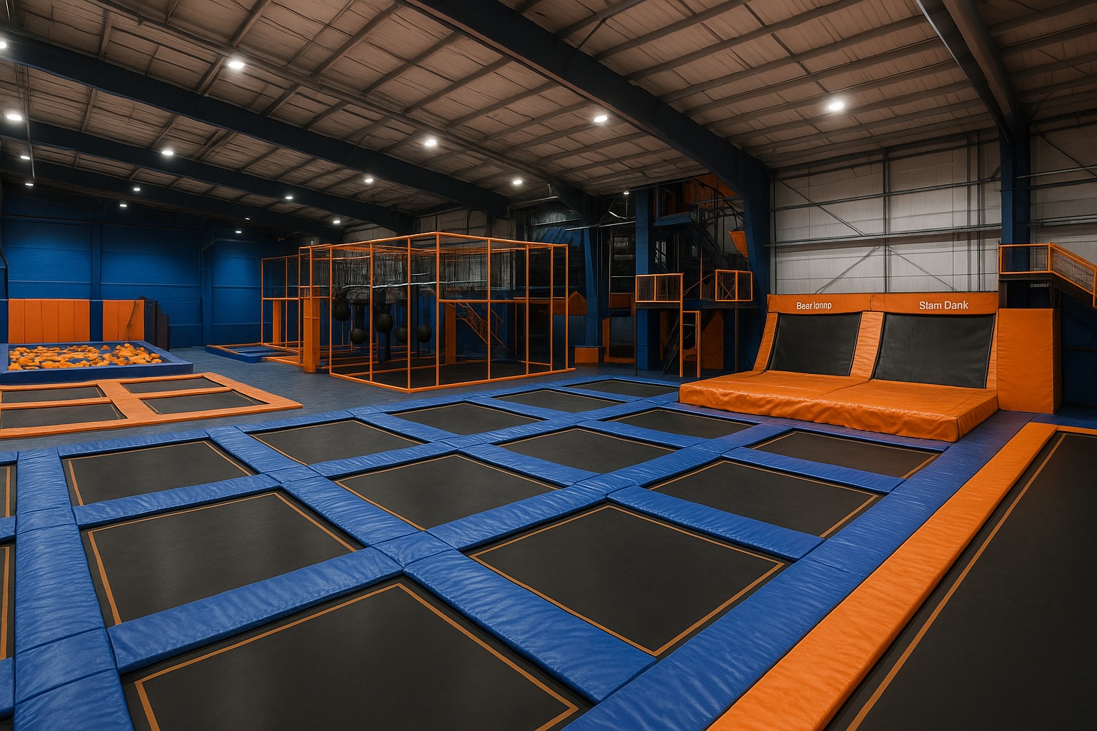 JUMP House Trampolinpark Hamburg-Poppenbüttel